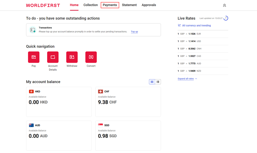 How to set up automatic transfers for recurring payments | WorldFirst UK